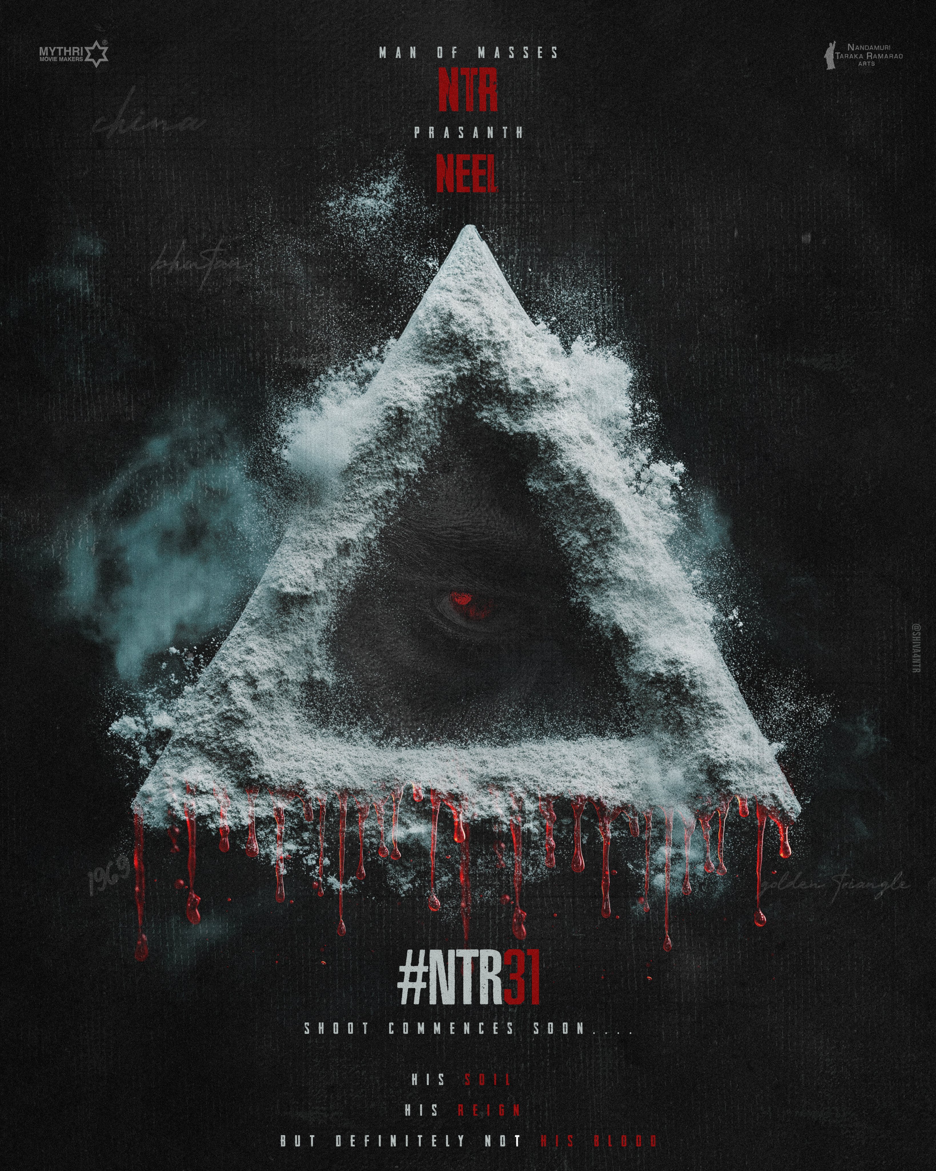 NTR 31 Poster | NTR 31 Poster Cast And Crew | NTR 31 Poster | Prashanth ...