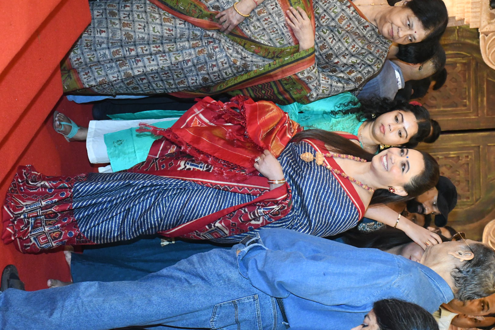 Rani Mukherji and Tanisha Mukherji Celebrate Durga Puja in Mumbai ...