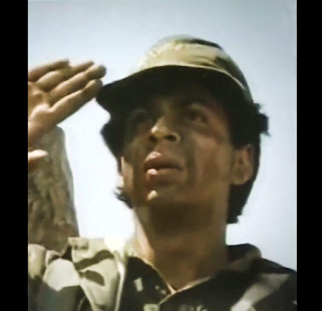 Shah Rukh Khan Debut Serial Fauji | Shah Rukh Khan As Abhimanyu Rai ...