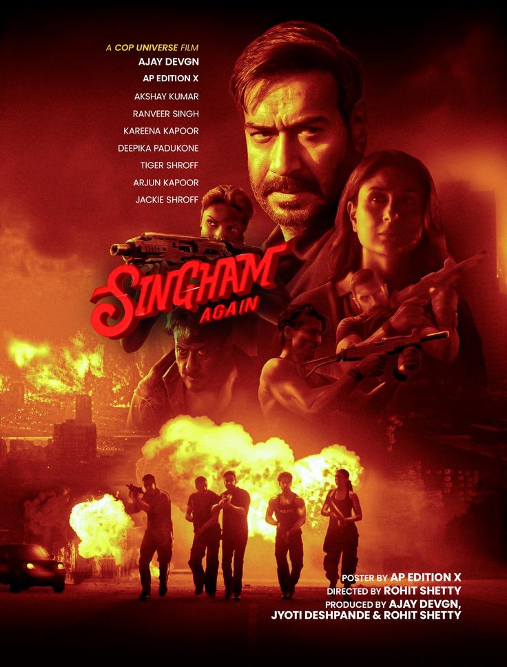 Singham Again Advance Box Office Day 1: Ajay Devgn-Deepika Padukone ...