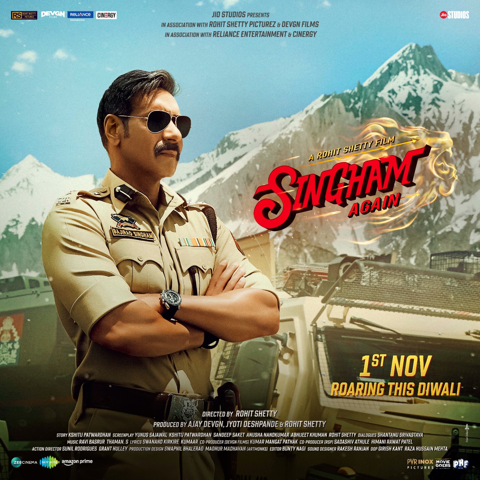 Singham Again Advance Box Office Day 1: Ajay Devgn-Deepika Padukone Starrer Sees ₹1.45 Crore ...