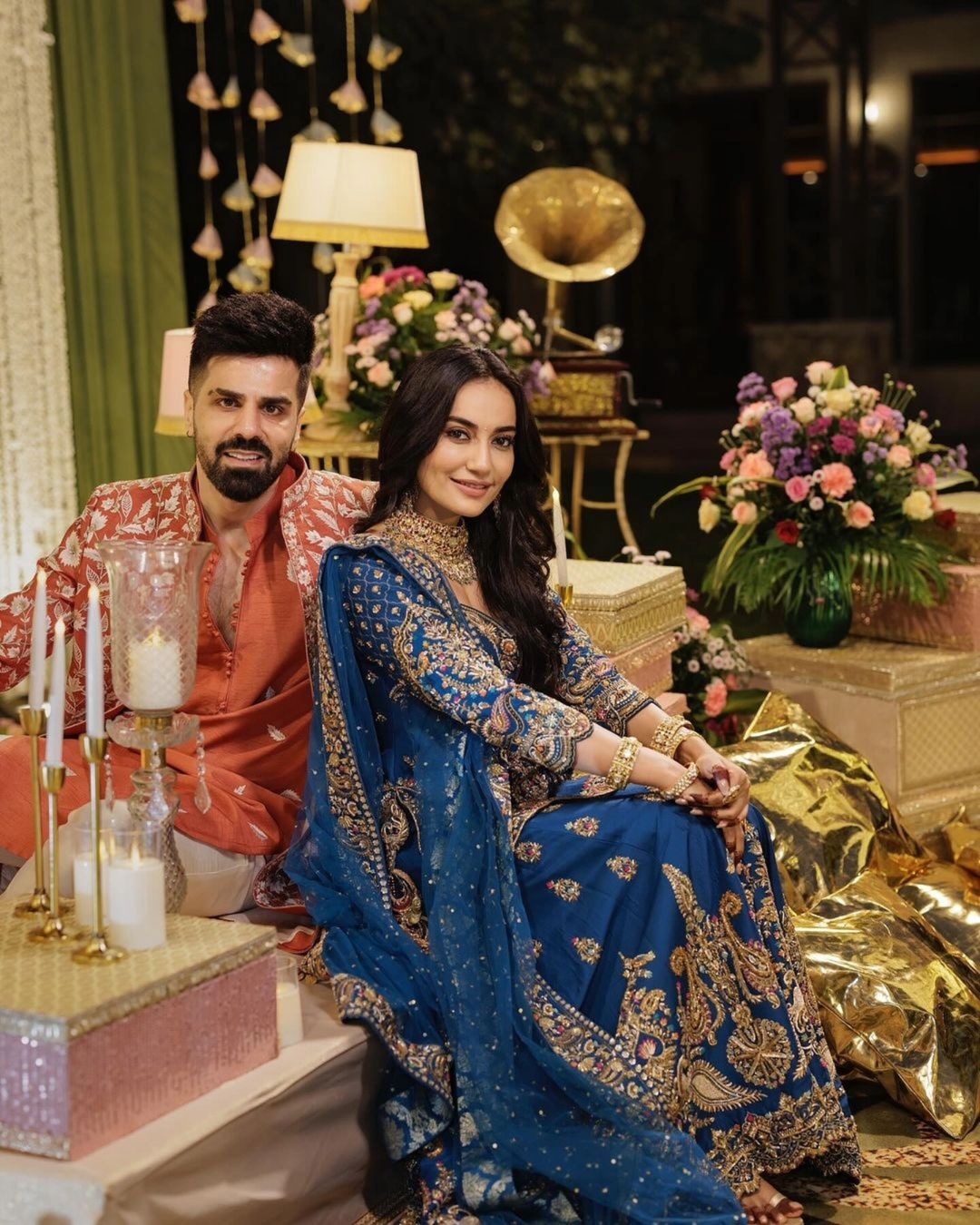 Surbhi Jyoti Sangeet Night Photos | Surbhi Jyoti Sumit Suri Sangeet ...