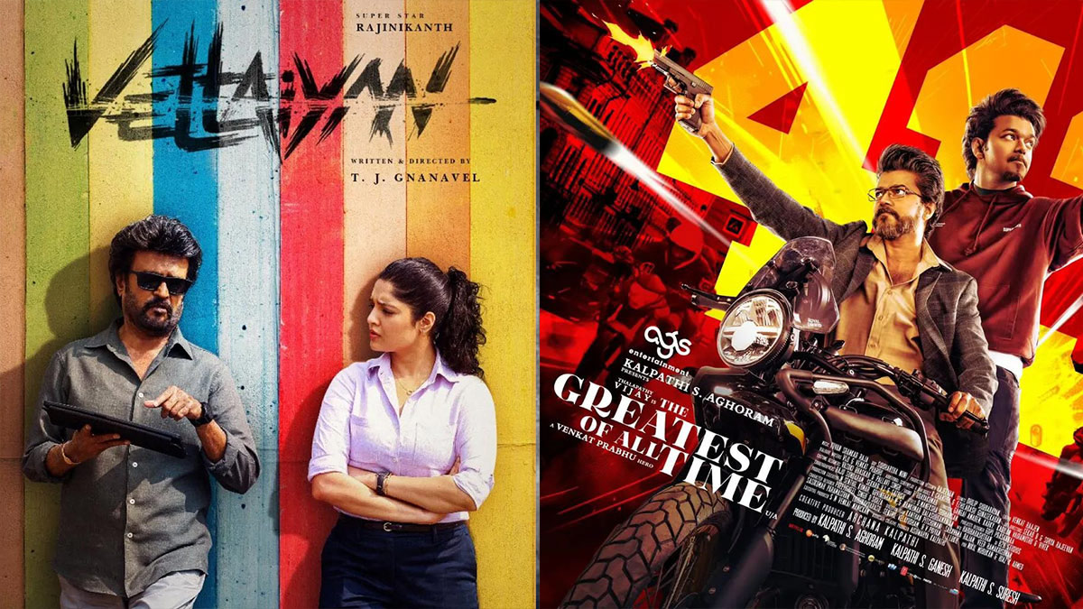 Vettaiyan vs. Vijay's GOAT: First Day Box Office Collection Comparison ...