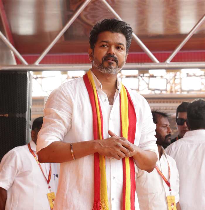 Vijay Thalapathy's First Political Speech and Mega Rally in Tamil Nadu ...