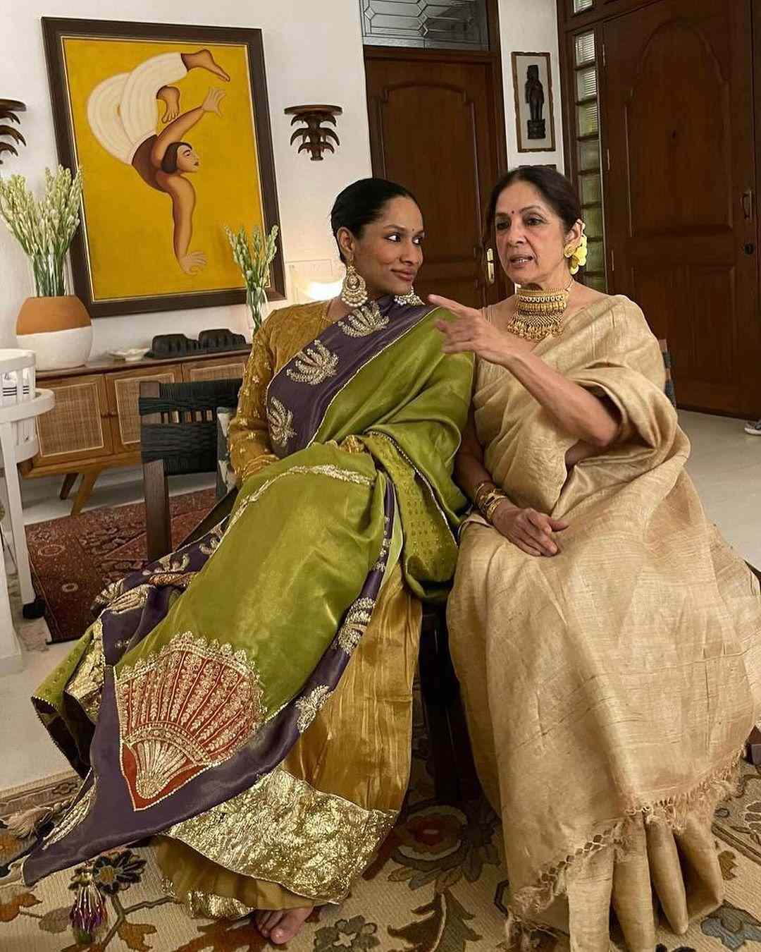 സാറാമ്മച്ചിയുടെ മുംബെെയിലെ ജീവിതം; നീ ന ഗുപ്തയും കുടുംബവും; ചിത്രങ്ങ ...