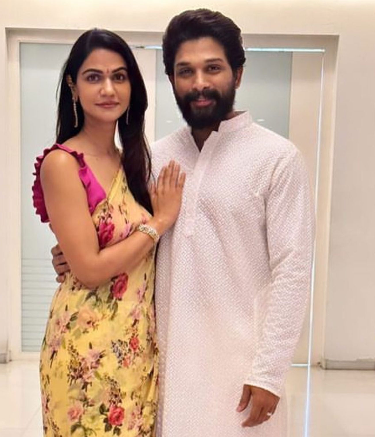 A Glimpse into the Love Story of Allu Arjun and Sneha Reddy ...