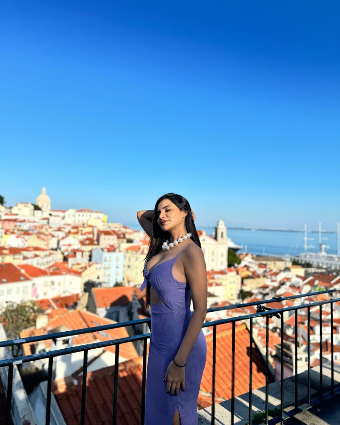 Aashu Reddy's Glamorous Vacation in Lisbon: Exploring Scenic Beauty and Fashion | Aashu Reddy ...