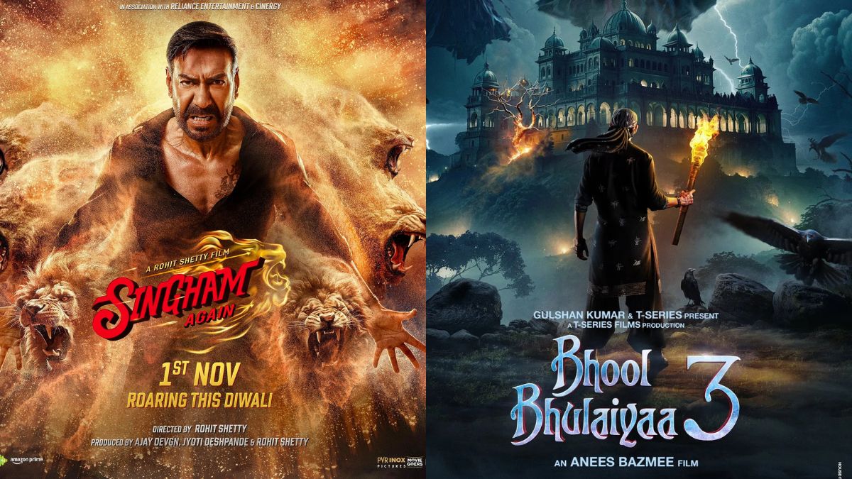 Bhool Bhulaiyaa 3 Vs Singham Again Box Office Collection: Who's Leading ...