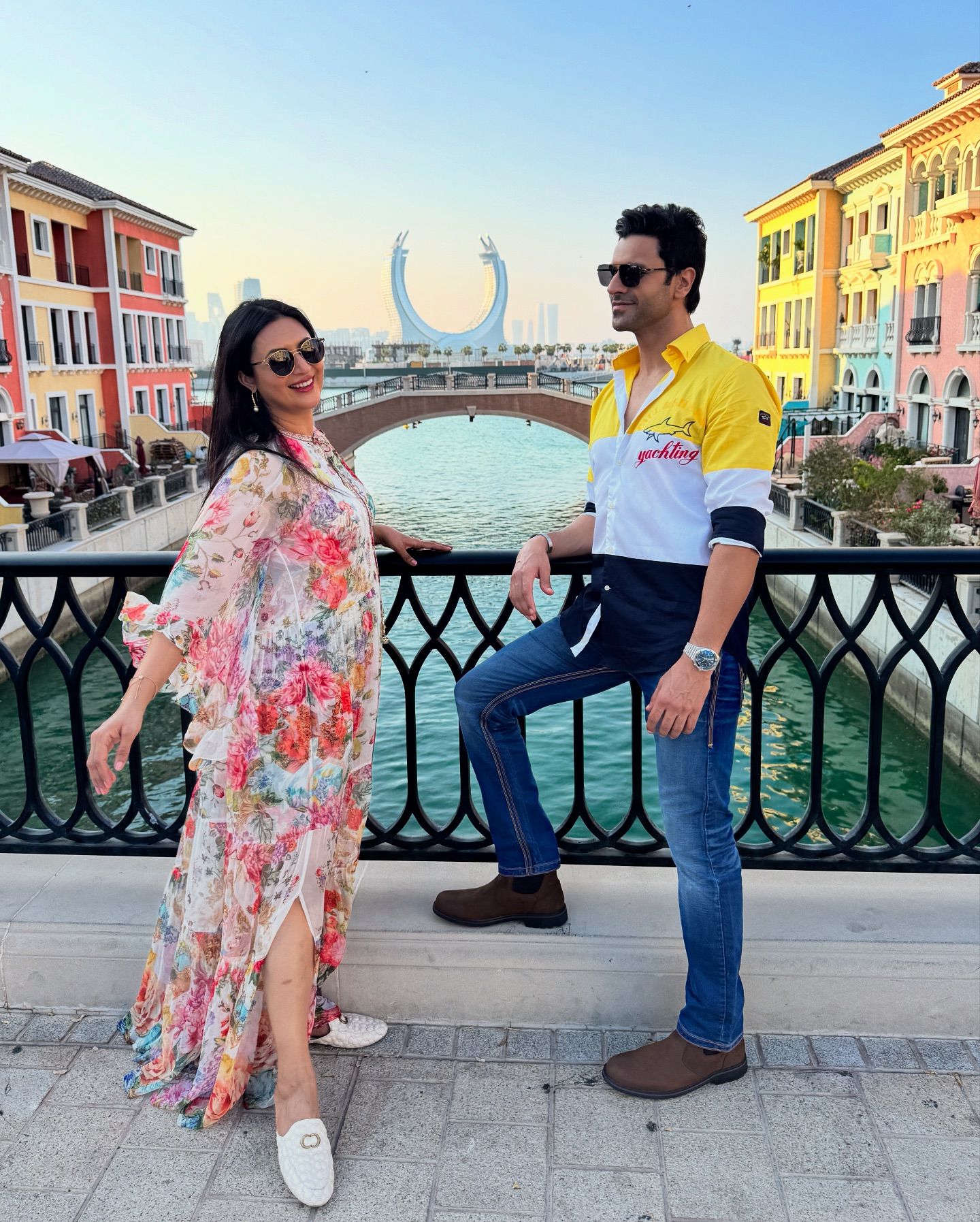 Divyanka Tripathi Dahiya's Enchanting Doha Vacation: Scenic Views ...