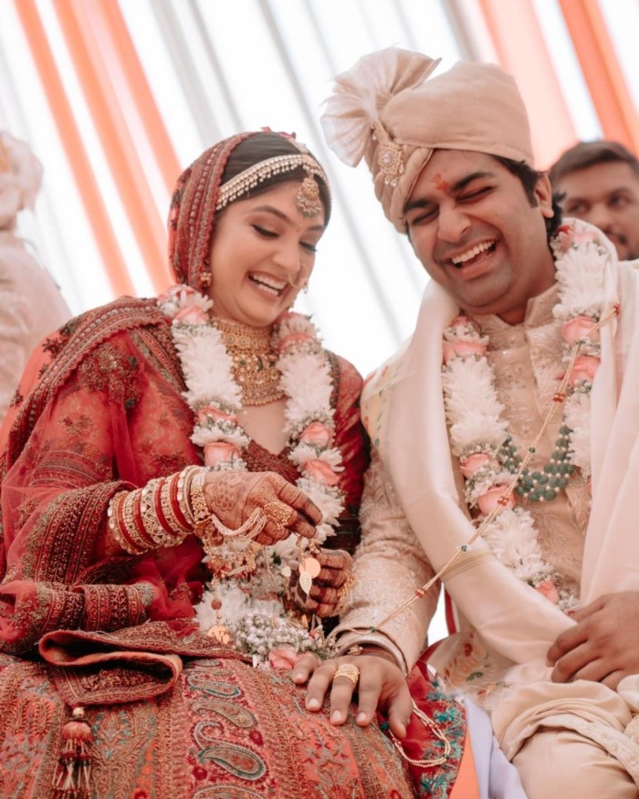 Gujarati Cinema Fame Puja Joshi And Malhar Thakkar's Grand Wedding; See ...
