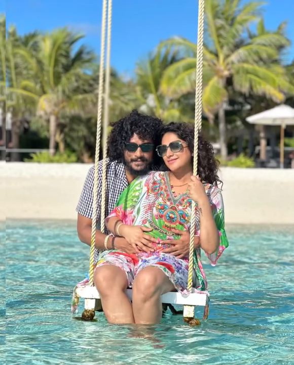 Haripriya And Vasishta N. Simha Announce Pregnancy During Maldives ...