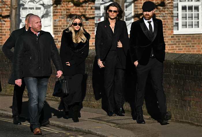 Liam Paynes Funeral In Pics Former One Direction Members Harry Styles