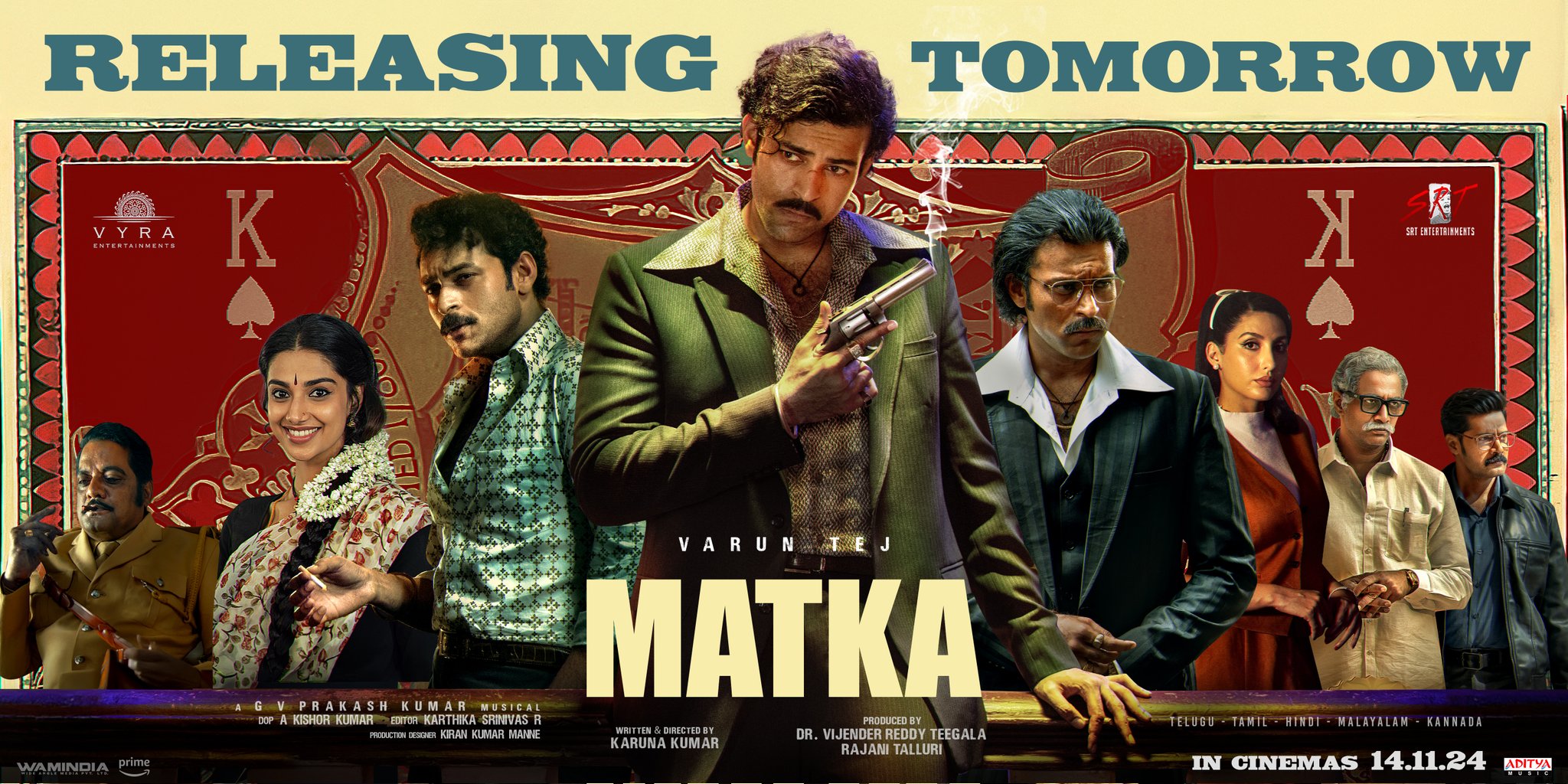 Matka: Cast & Crew, Story, Release Date And More | Matka Cast & Crew | Matka Story, Release Date ...