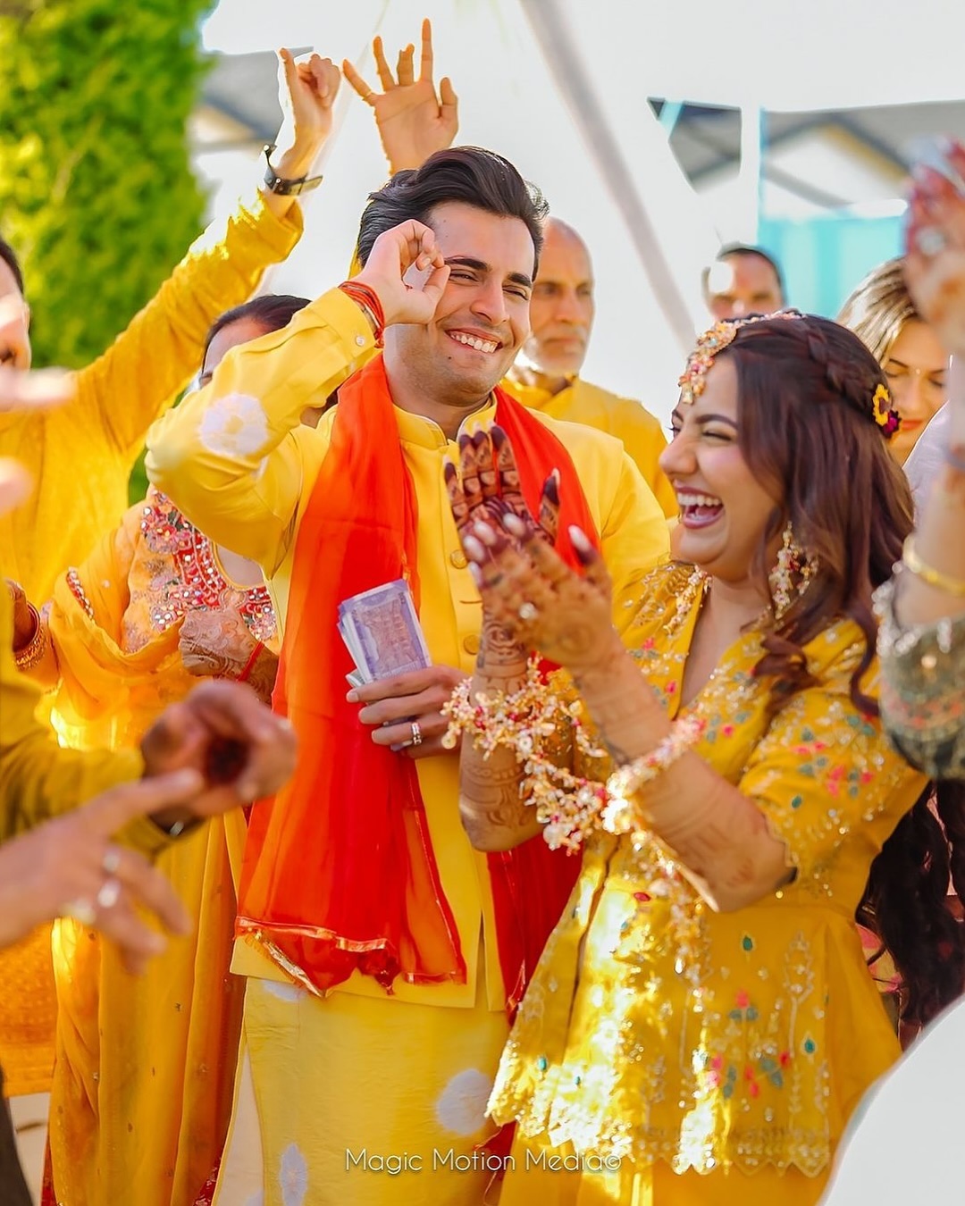 Musician Anirudh Sharma and Mrunal Panchal's Dreamy Haldi Ceremony: A Visual Delight - Filmibeat