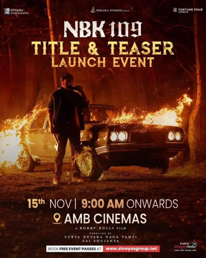 Nandamuri Balakrishna Returns As Daaku Maharaj In His Upcoming Movie ...