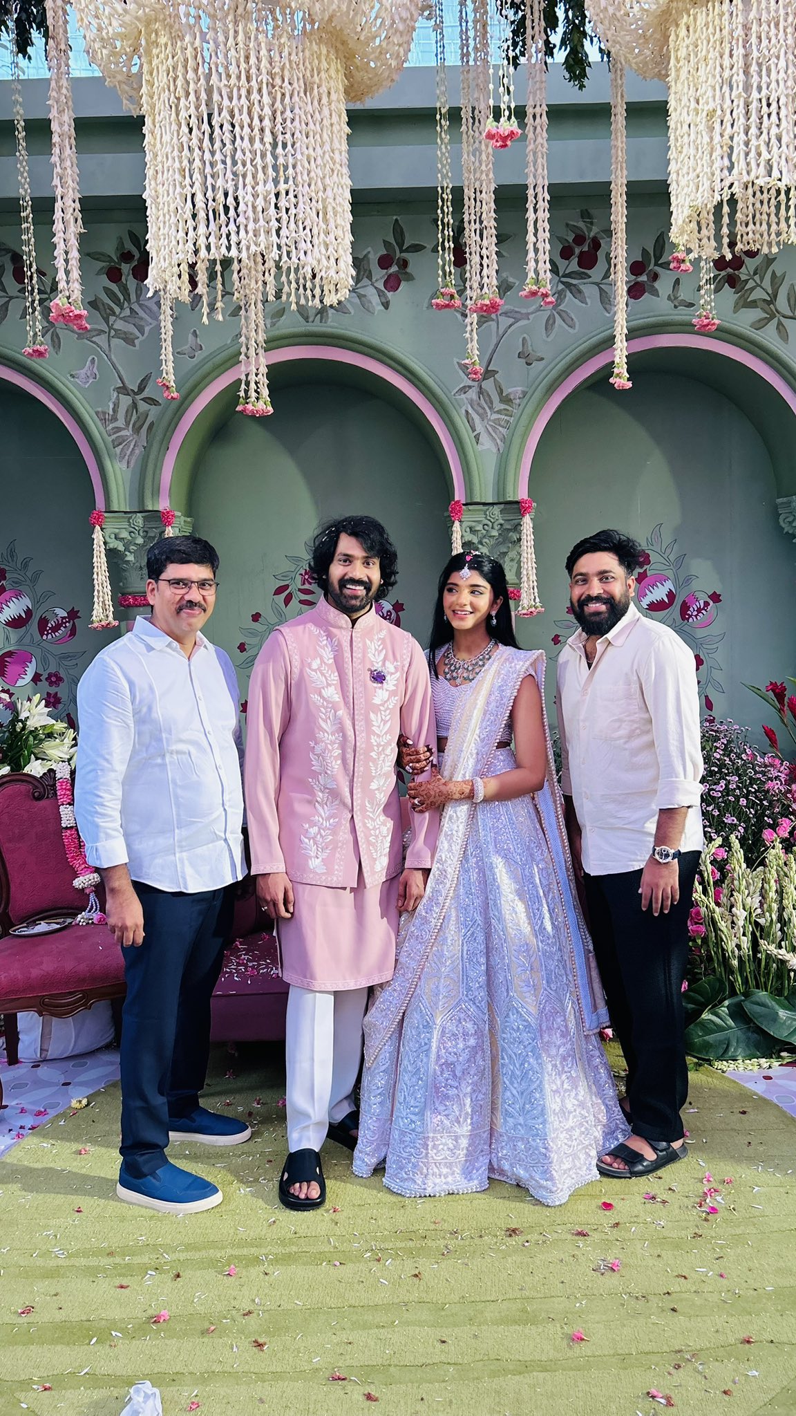 Narne Nithin Gets Engaged to Shivani Talluri | Narne Nithin's ...