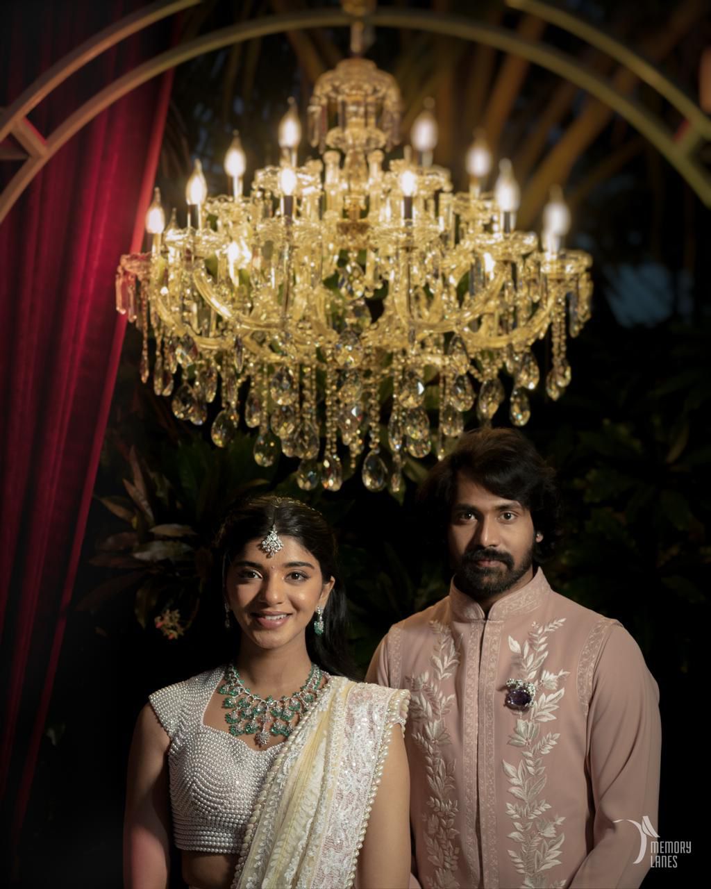 Narne Nithin Gets Engaged to Shivani Talluri | Narne Nithin's Engagement Photos & Images | Jr ...