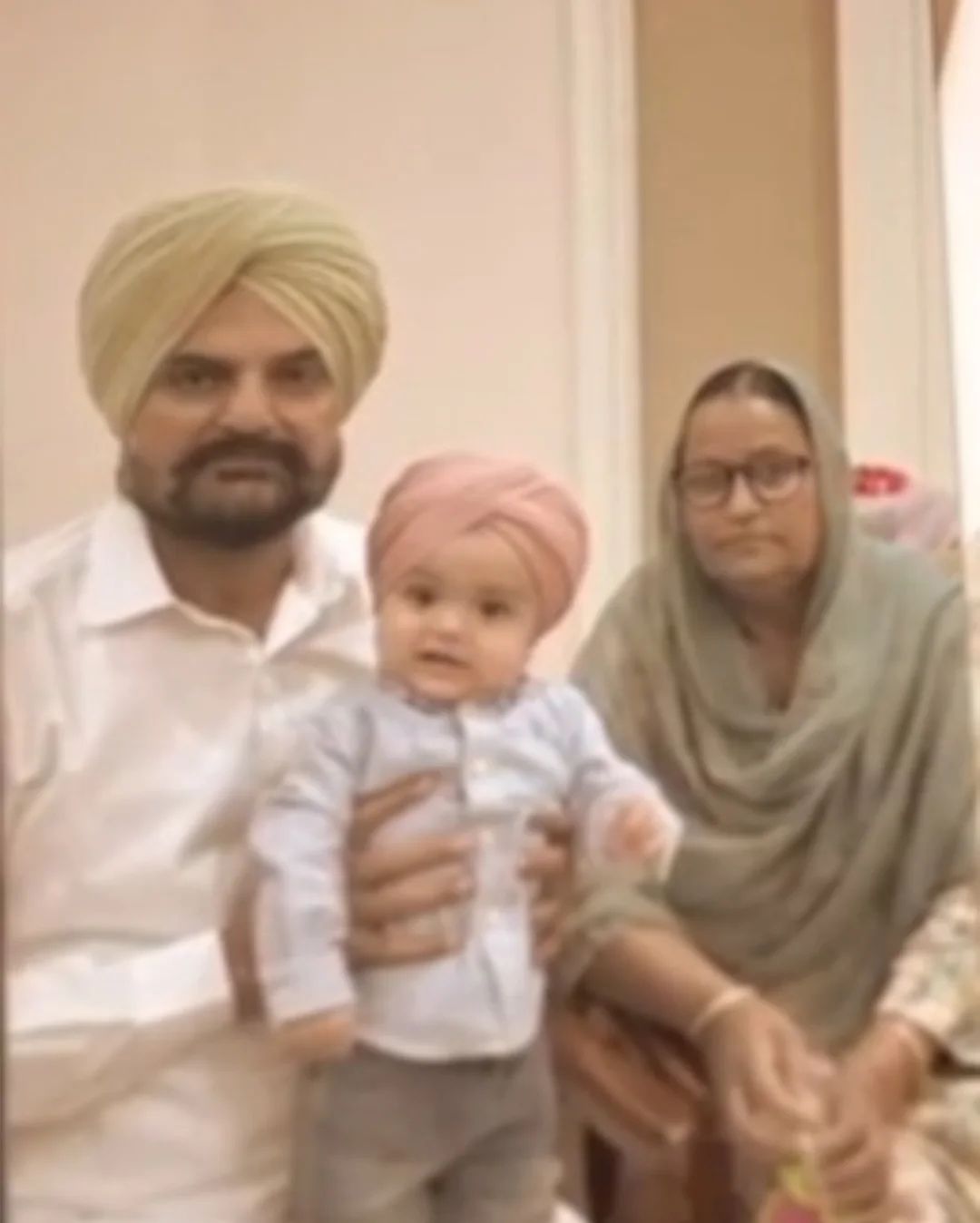 Rapper Sidhu Moose Wala's Parents Show Little Brother Shubhdeep's Face ...