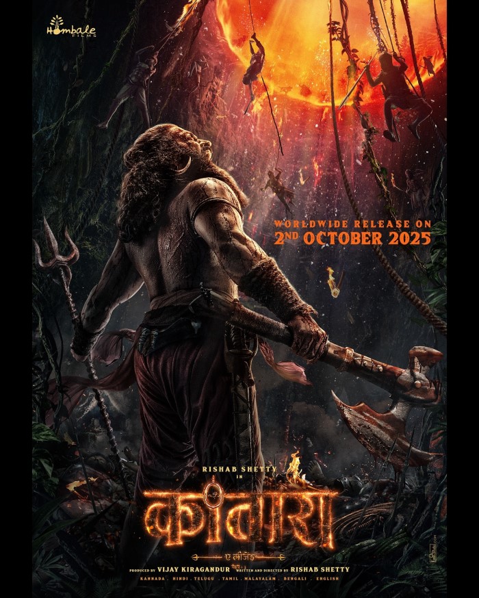 Rishab Shetty's 'Kantara Chapter 1' Worldwide Release Date Unveiled - Filmibeat