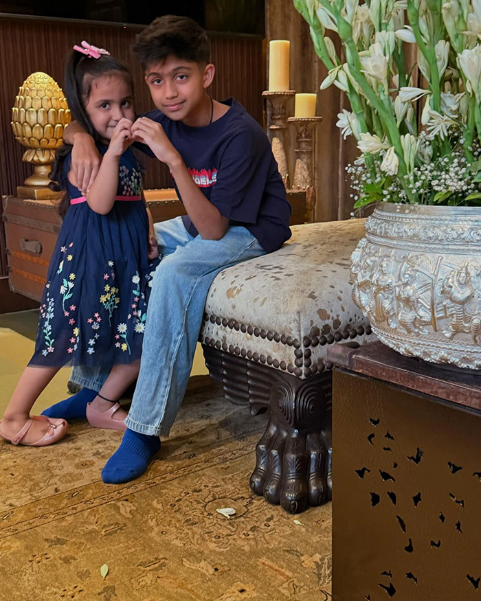 Shilpa Shetty Celebrates Bhai Dooj With Ayaan And Samisha - Filmibeat