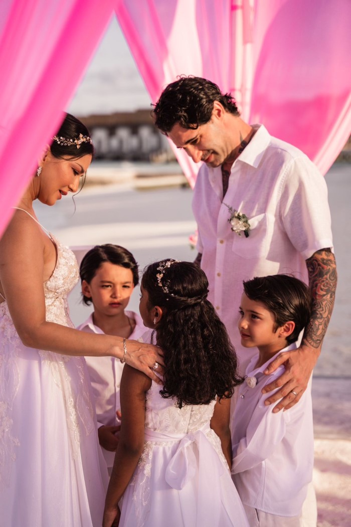 Sunny Leone and Daniel Weber's Dreamy Vow Renewal in the Maldives ...