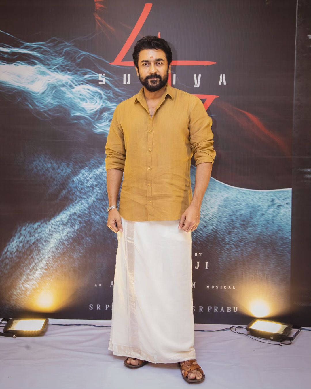 Suriya 45 Movie Pooja : A Blessed Beginning with Grand Pooja Ceremony At Sri Masaniamman Temple ...
