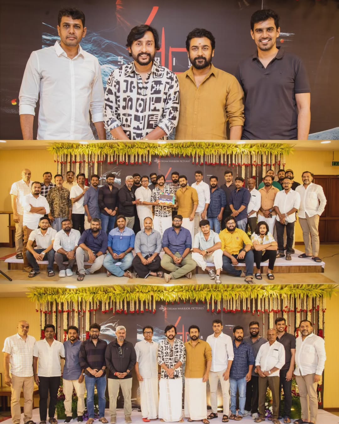 Suriya 45 Movie Pooja : A Blessed Beginning with Grand Pooja Ceremony ...