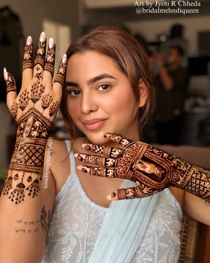 Aaliyah Kashyap's Bridal Mehendi Photos: Love, Tradition, And Furry ...