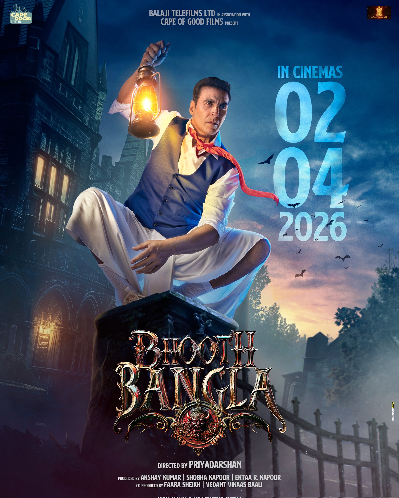 Akshay Kumar's 'Bhooth Bangla' Poster Unveiled: Know All About The ...