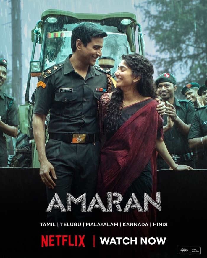 Amaran OTT Release: Sivakarthikeyan & Sai Pallavi Movie Streaming On ...