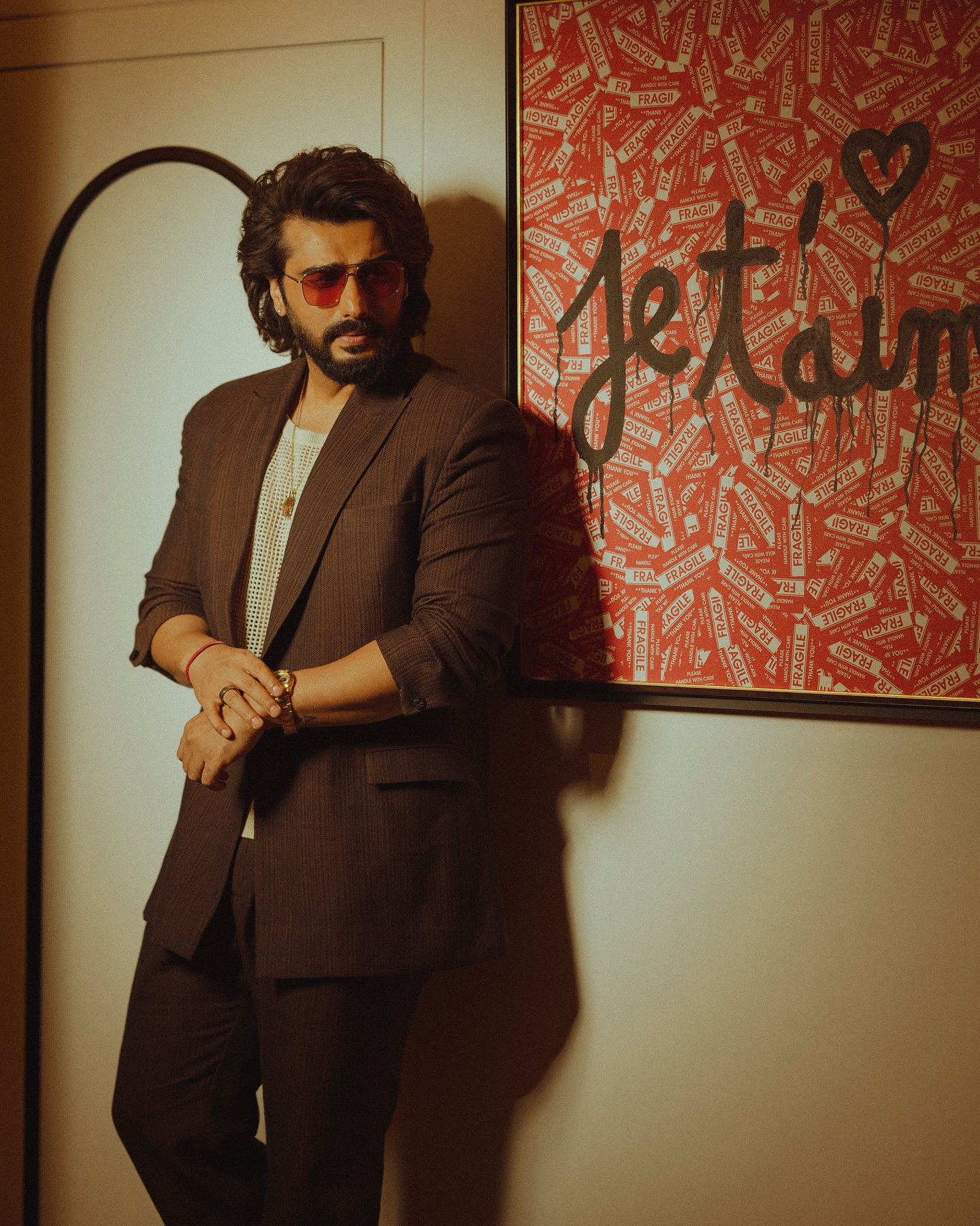 Arjun Kapoor's Latest Photoshoot: A Blend Of Elegance And Edgy Style ...