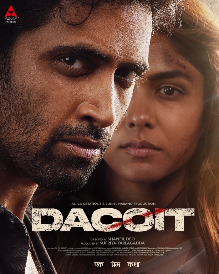 "Dacoit": Adivi Sesh And Mrunal Thakur's Upcoming Movie First Look ...