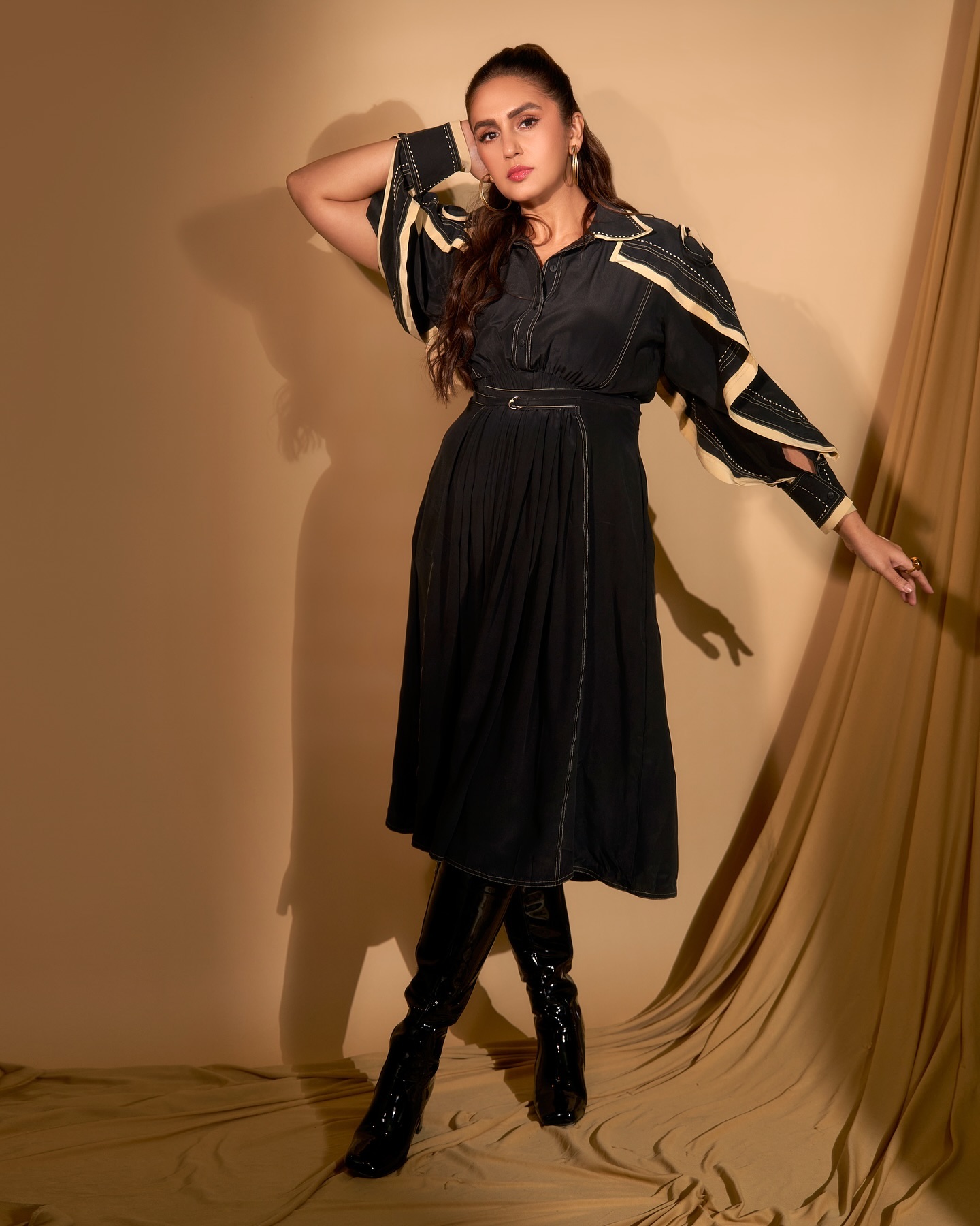 Huma Qureshi's Latest Fashion Photoshoot: Timeless Black Elegance ...