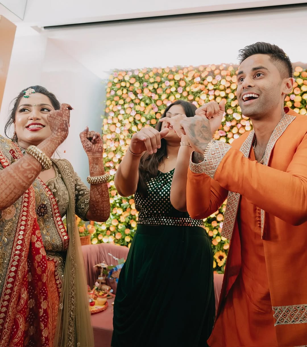 Inside Surya Kumar Yadav's Sister Dinal's Traditional Yet Dreamy ...