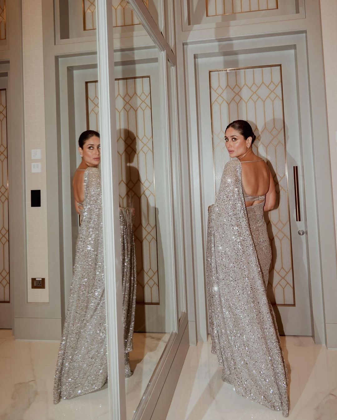 Kareena Kapoor's Sequined Sabyasachi Saree At Filmfare OTT Awards Becomes Internet Favorite For ...