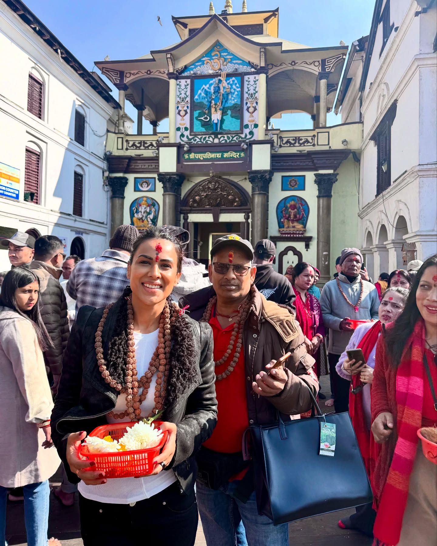 Nia Sharma Finds Solace And Blessings At The Sacred Pashupatinath ...