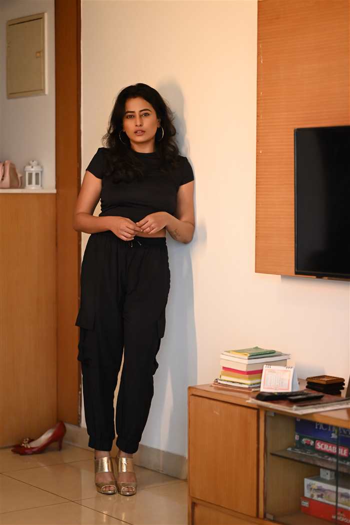 Nidhi Subbaiah Stuns In Casual Chic Outfits Ahead Of Kannada Movie UI ...