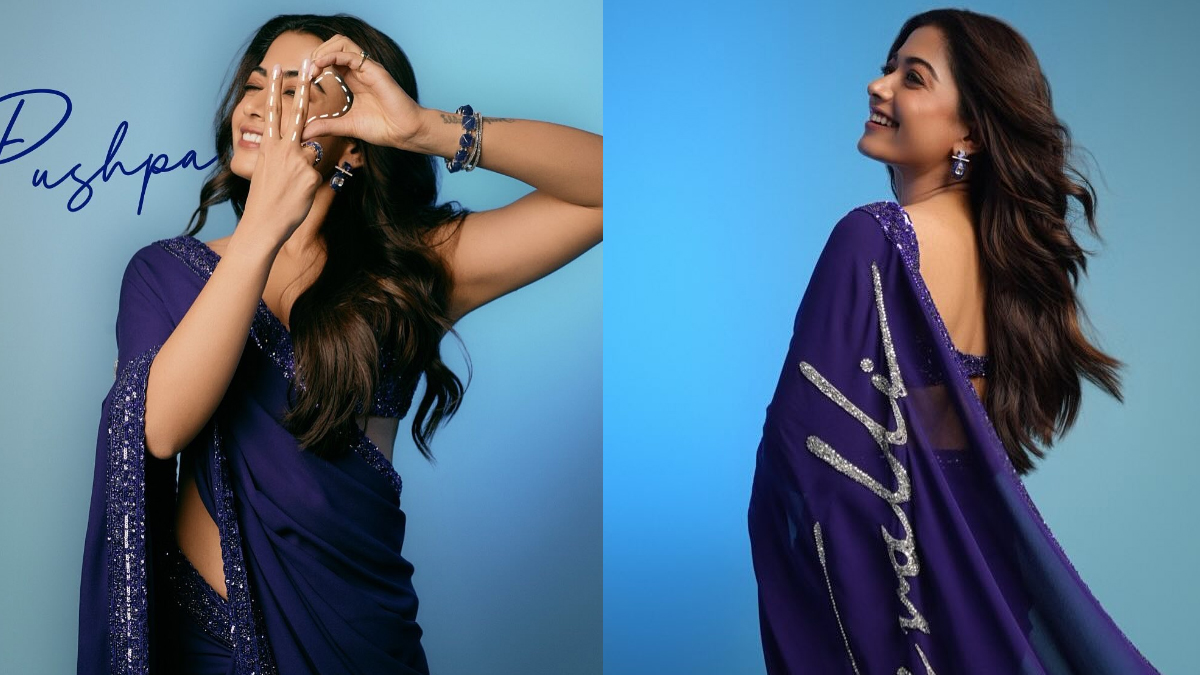 Rashmika Mandanna Celebrates Pushpa 2 Release In Puspha Srivalli ...