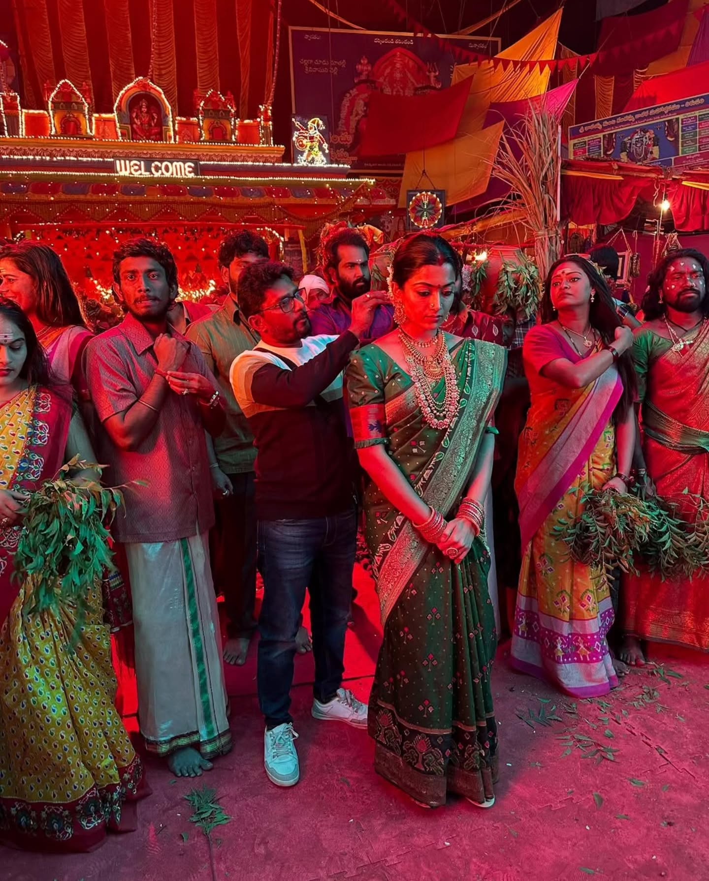 Rashmika Mandanna Prepares To Captivate Hearts As Srivalli in "Pushpa 2 ...