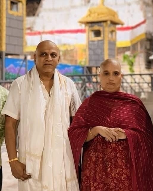 Shivarajkumar And Family Visit Tirumala Temple For Spiritual Pilgrimage ...