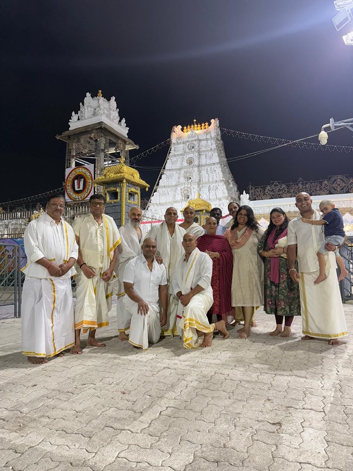 Shivarajkumar And Family Visit Tirumala Temple For Spiritual Pilgrimage ...