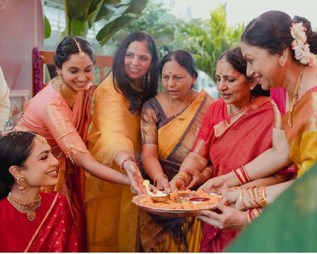 Sobhita Dhulipala's Pelli Kuthuru Pre-Wedding Rituals | Sobhita ...