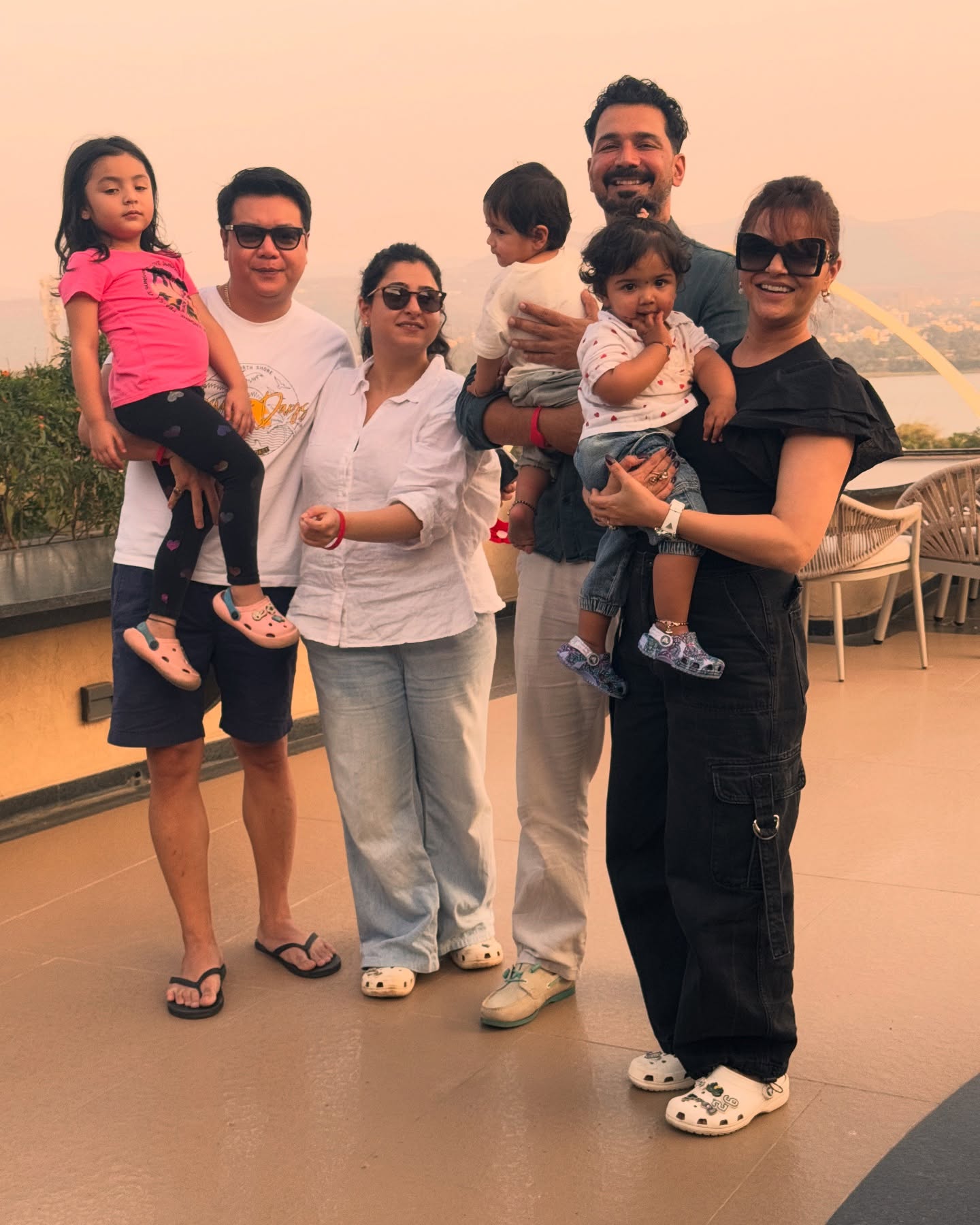 A Picture-Perfect Family Moment with Rubina, Abhinav, and Their Twin ...