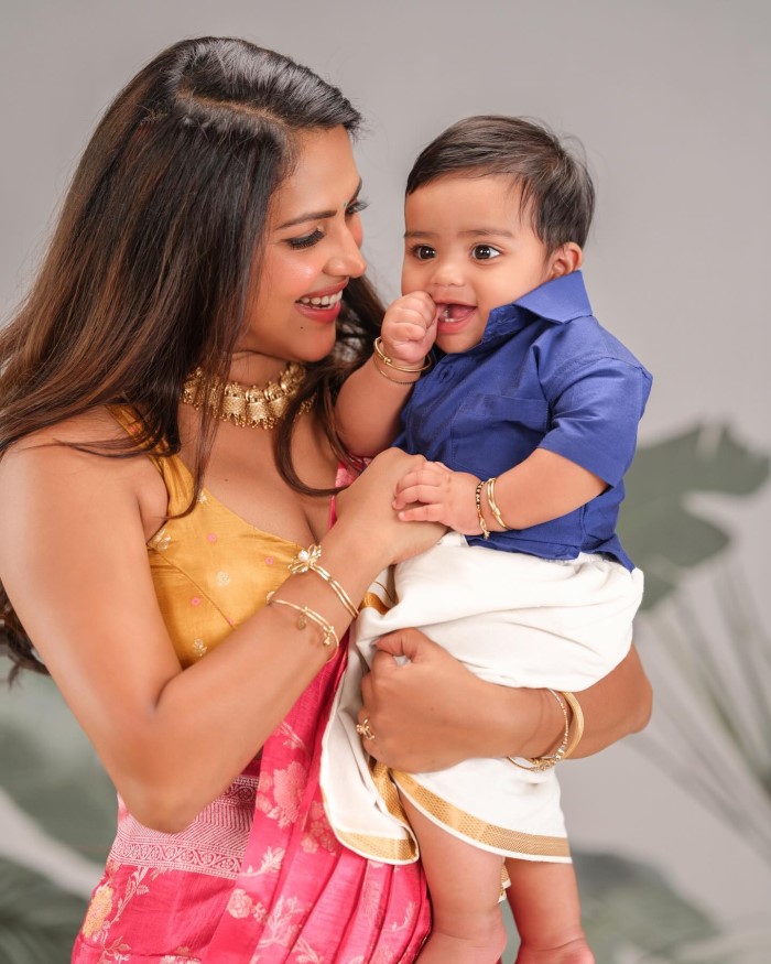 Amala Paul And Son Ilai's Heartwarming Pongal 2025 Photoshoot - Filmibeat