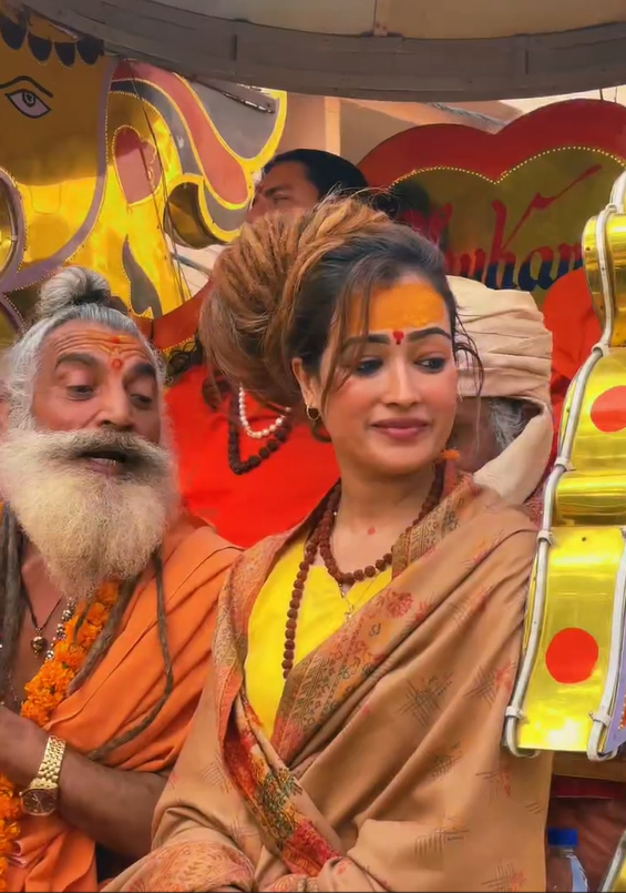 Anchor Harsha Richhariya Becomes Sadhu at Maha Kumbh Mela 2025 - Filmibeat