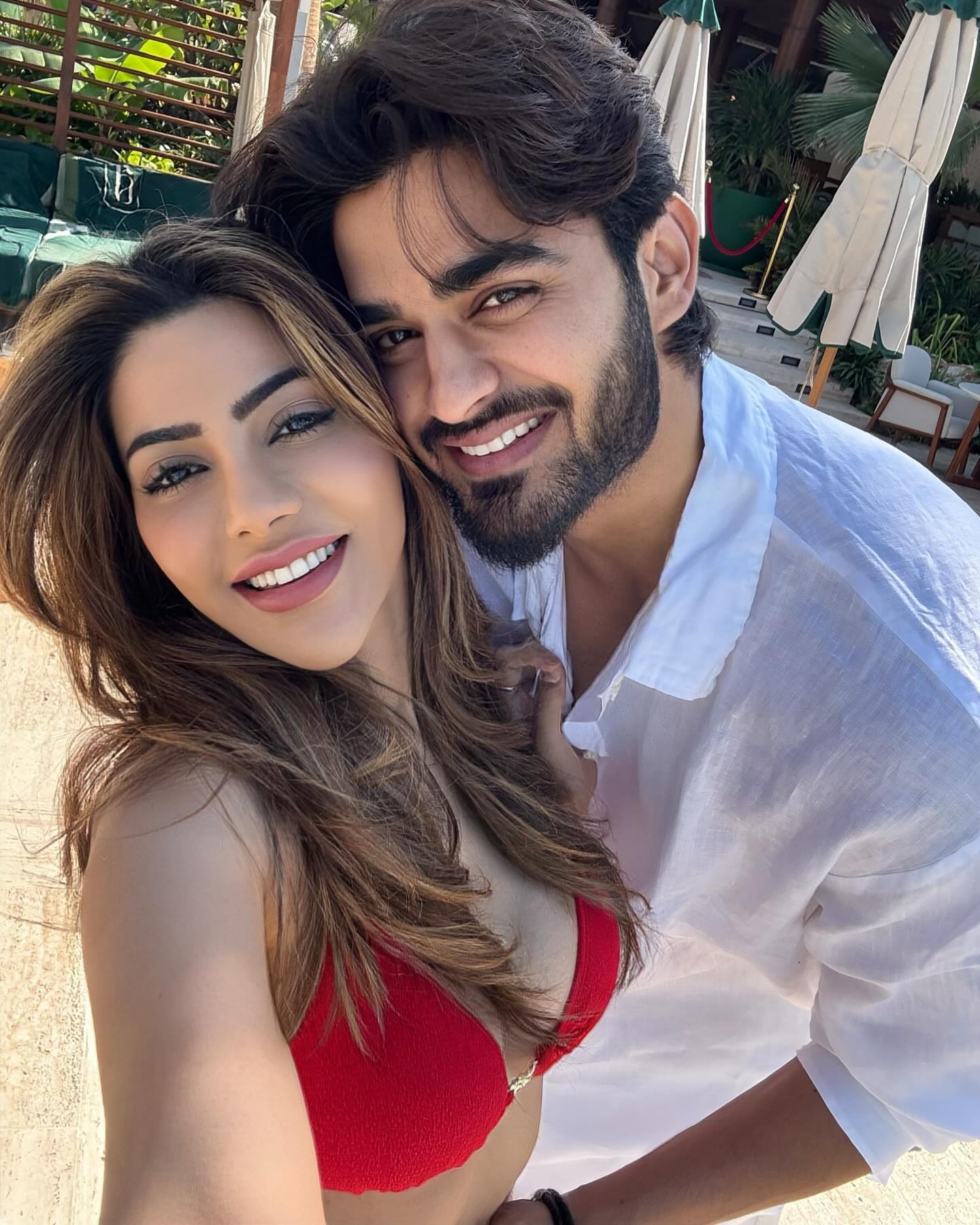 Arbaz Patel And Nikki Tamboli Enjoy Perfect Beach Vibes In Dubai ...