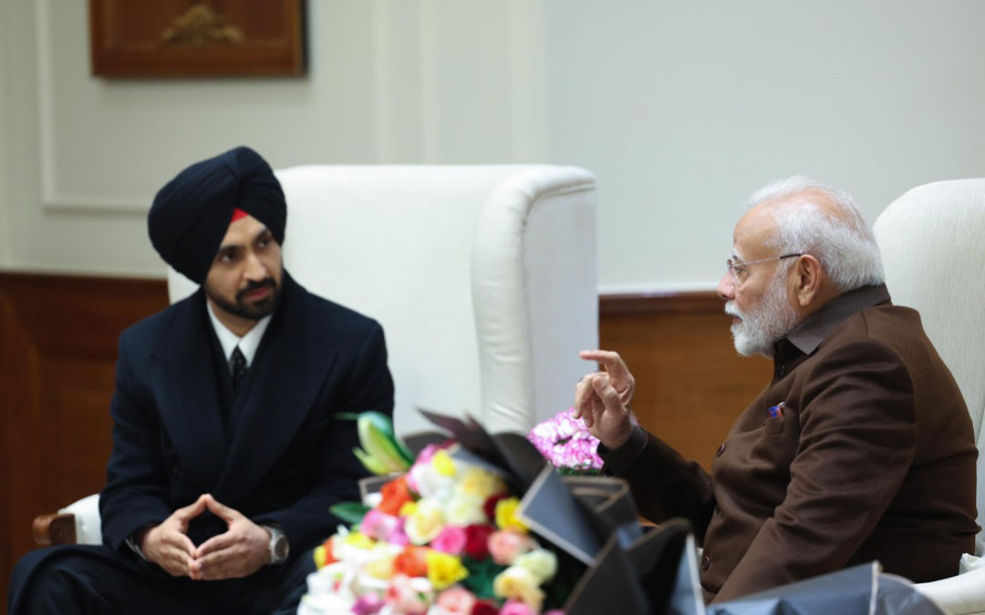Diljit Dosanjh's Memorable Meeting With Prime Minister Narendra Modi ...