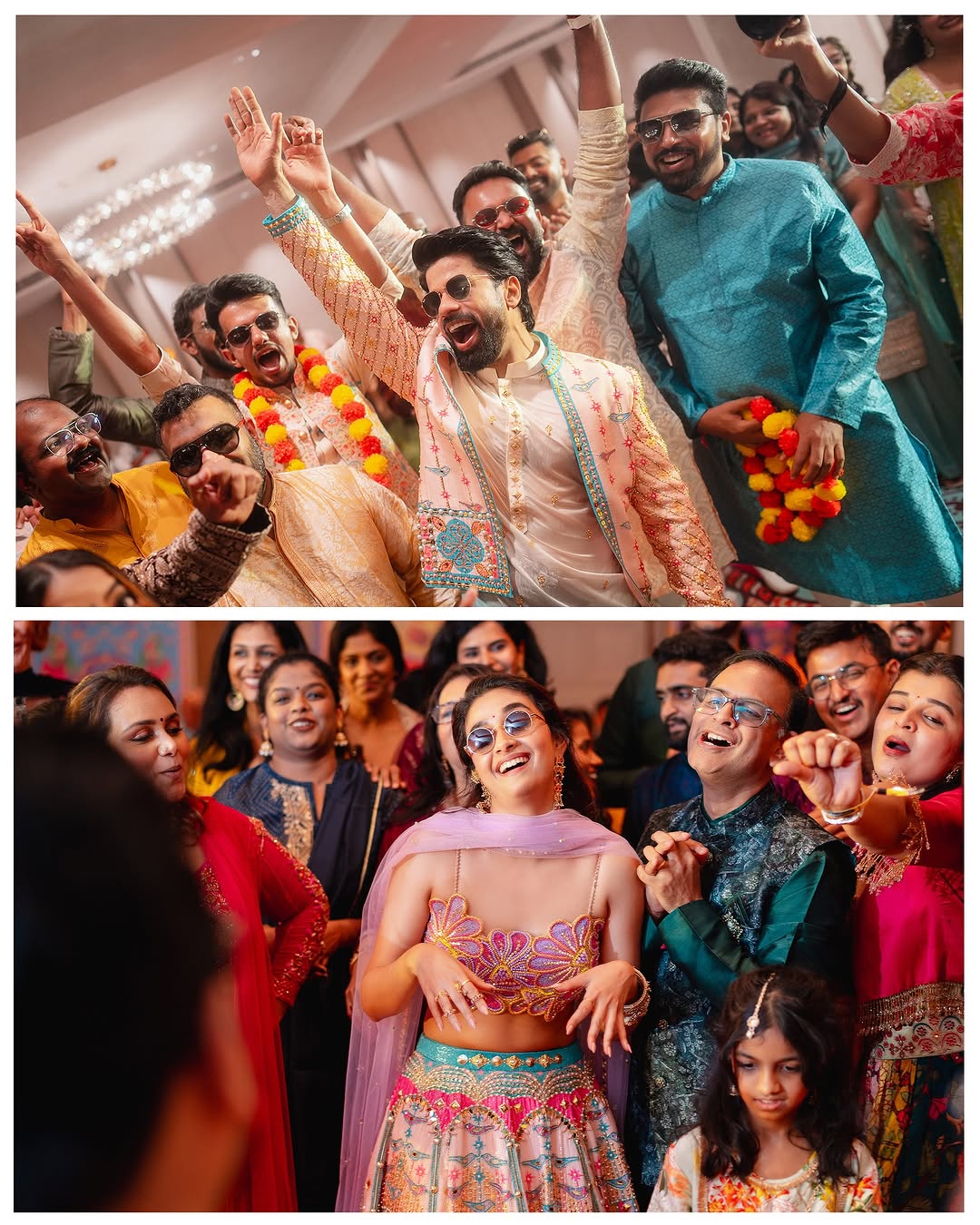 Inside Photos Of Keerthy Suresh & Antony Thattil Vibrant Mehendi ...