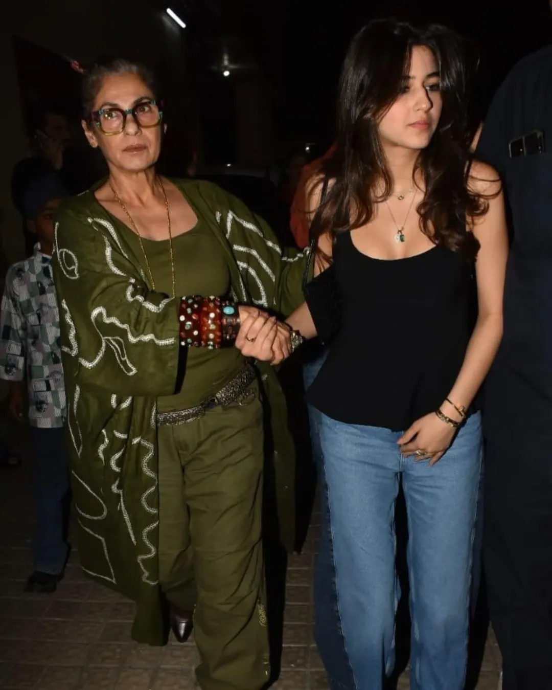 Naomika Saran Shines Alongside Grandmother Dimple Kapadia at Skyforce ...