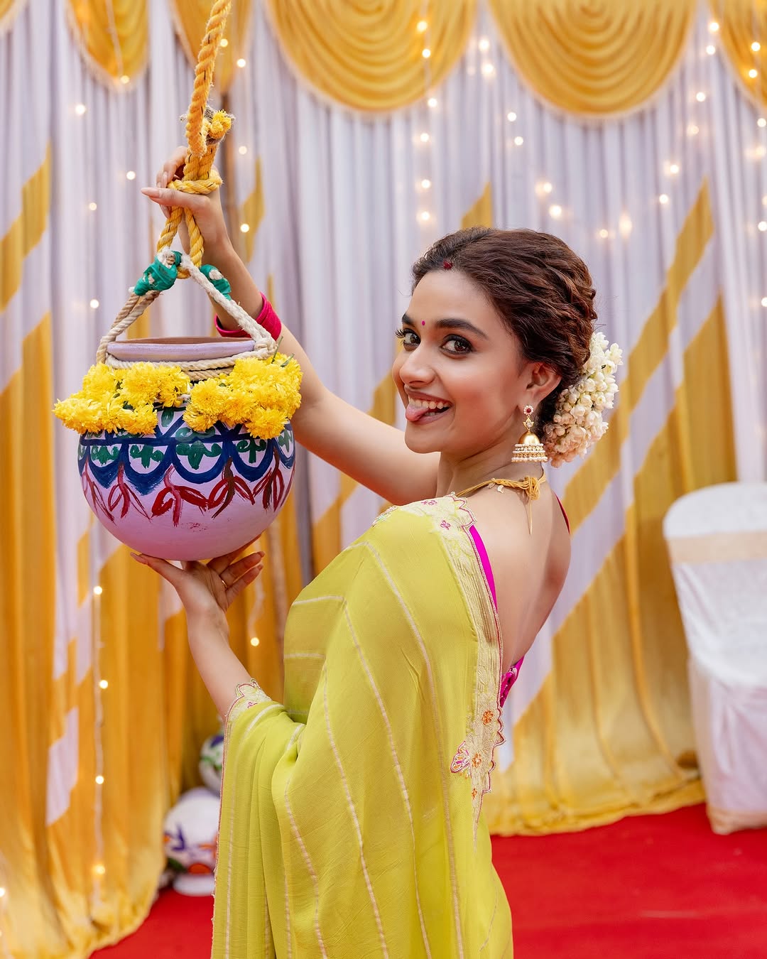 பொங்கலோ பொங்கல்.. நயன்தாரா முதல் கீர்த்தி சுரேஷ் வரை.. பிரபலங்கள் கொண்டாடிய தித்திக்கும் பொங்கல் ...